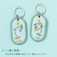 Quality Dual-Tone Dolphin Keychains | Japanese Style Embroidery | Star & Wave Accents | for sale