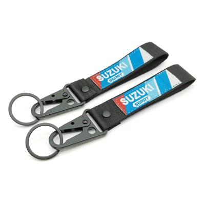 Китай Замок ключей Suzuki Sport Heritage  Толстый красно-синий брендинг + промышленный зажим  Мотоцикл лояльный продается