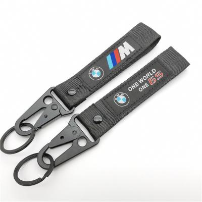 China Bold Monogram Gift Lanyard - Reversibel Geweven Label & Secure Key Organizer Te koop