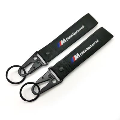 China BMW Motorrad Authority Lanyard - Tricolor Heritage Weave & Precision Clip System - Teutonic Engineering Essential Te koop