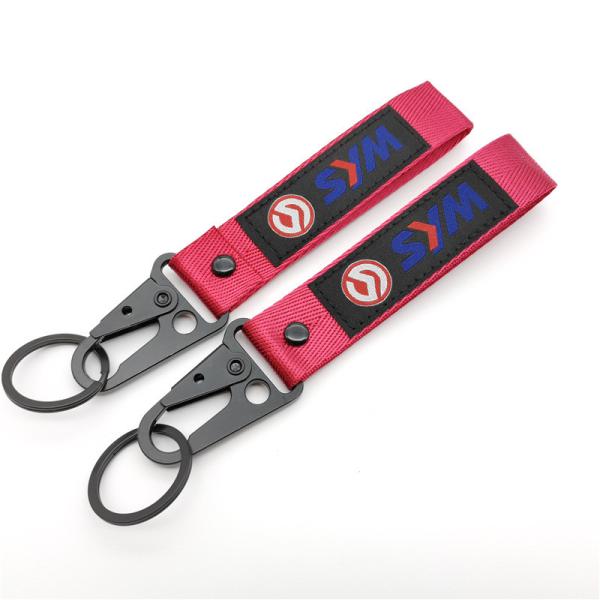 Quality ​​Motorsport Gift Key Holder - High-Contrast Color Blocking & Reinforced Clip - Event Giveaway Essential​ for sale
