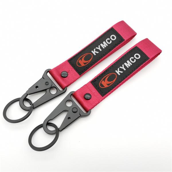 Quality Custom-Branded KYMCO Key Lanyards - Bold Red Webbing + Pro-Grade Metal Clips + Instant Brand Impact for sale