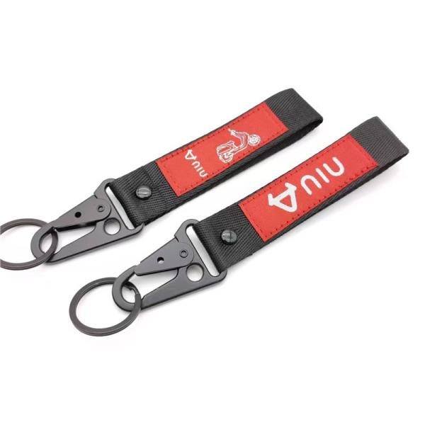 Quality Dual-Sided Scooter Keychain Lanyard - Bold NIU Branding & Military-Grade Clips - Rider-Approved Gear​ for sale