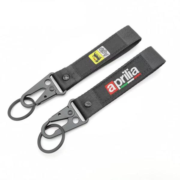 Quality Aprilia Racing Heritage Key Lanyards - Italian Tricolor Accents + Pro-Grade Metal Clips + Squad Identity Custom for sale
