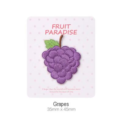 China Grape Appliqué extravagante: Decoración personalizada de hierro para difundir la bondad for sale