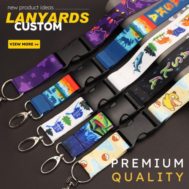 Custom lanyard product example 2