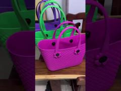 Summer Waterproof Washable Large Tote EVA Bog Beach Bag