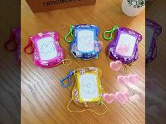 Kinderen tekenbord speelgoed hanger magnetisch met pen sticker aanpasbaar
