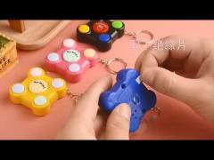 Square Memory Game Console Sleutelhanger Grappig schattig Modieus Hoog nauwkeurig
