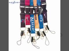 Flexible Custom Promotion Lanyards lichtgewicht Custom ID Lanyard Draagbaar