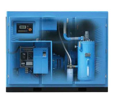 Cina Two Stage Energy Efficient Screw Air Compressor PM&VFD 20HP/15kW  0.7-1.3Mpa/7-13bar in vendita