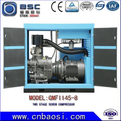 Cina Compressori d'aria elettrici della vite di industria chimica 45kw - peso leggero 75kw un ³ da 7,5 m. - ³ di 12m in vendita