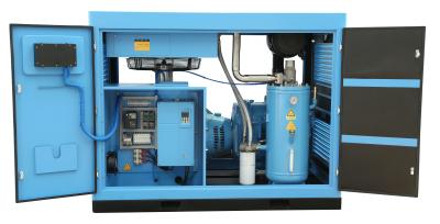 Cina Doppio compressore d'aria calmo della fase/compressore d'aria rotatorio senza olio impermeabile della vite in vendita