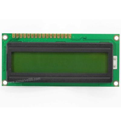 Китай M1601A-Y5, модуль дисплея 16x1 LCD, точечная матрица характера, STN Y-G, transflective/позитв, продается