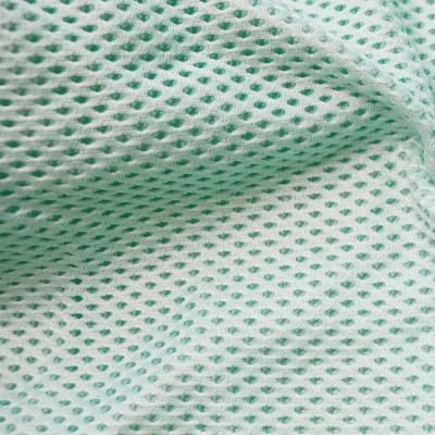 China 400GSM Air Mesh Materiaal 2mm Nylon Polyester Mesh Stof 57in tot 58in Te koop