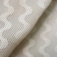 China Jacquard Tearproof 3D Mesh Material Recycled Polyester Mesh 3mm for sale