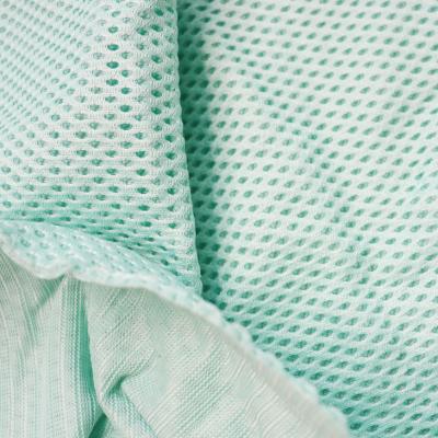 China 400GSM Air Mesh Materiaal 2mm Nylon Polyester Mesh Stof 57in tot 58in Te koop