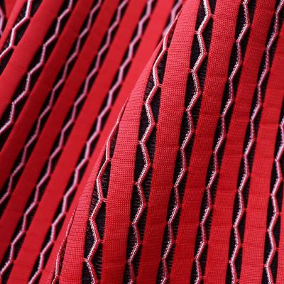 China Seat Back 450gsm Air Mesh Fabric 100% Heavy Duty Polyester Mesh Fabric for sale