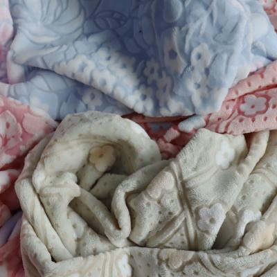 Cina Copertina di velluto di corallo di poliestere doppio lato di pelliccia finta Letto lancia copertina fantasma in vendita