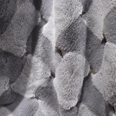 Cina Poliestere Leggero Corallina Fleece Copertina Falsa Pelle Copertina Per Inverno 320gm in vendita