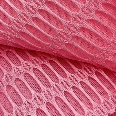 China 3mm warp gebreide mesh scheurbestendige 3D mesh materiaal 210GSM tot 360GSM Te koop