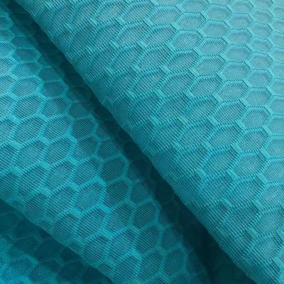 Cina 100% tessuto a maglia di poliestere a maglia a maglia Airmesh traspirante Spacer Mesh Fino tessuto a maglia nera in vendita
