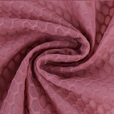 Cina 100% tessuto a maglia di poliestere a maglia a maglia Airmesh traspirante Spacer Mesh Fino tessuto a maglia nera in vendita