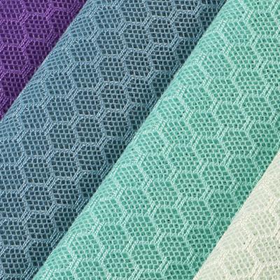 Cina 3mm Airmesh a maglia 250GSM Polyester Sport Mesh Tessuto a prova di lacrime per bagagli in vendita