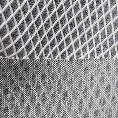 China Zwart 2 mm Spacer Mesh Stof Hoog ademend luchtfilter Mesh Stof Te koop