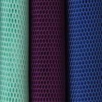 China Memory 4mm 3D Mesh Material Polyester Mesh Fabric Highly Breathable for sale