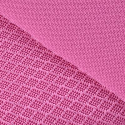 China 200×200 280gm 3D Spacer Mesh Polyester Athletic Mesh Stof voor het verbeteren van de esthetiek Te koop