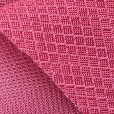 China 200×200 280gm 3D Spacer Mesh Polyester Athletic Mesh Stof voor het verbeteren van de esthetiek Te koop