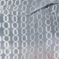 China Semi Transparent Polyester Athletic Mesh Fabric 3d Polyester Mesh Fabric for sale