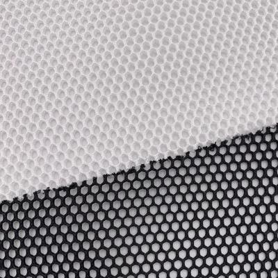 China 220gsm Water Resistant Air Mesh Fabric Knitted 100 Polyester Mesh For Beding for sale