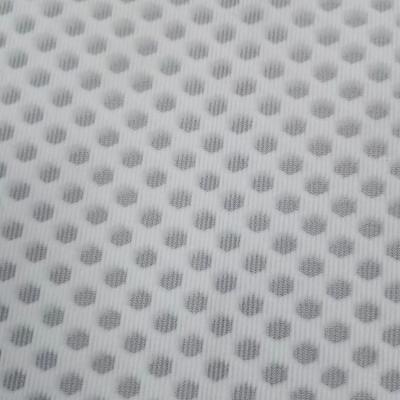 Cina Airmesh traspirante tessuto di maglia di poliestere bianco maglia di poliestere riciclata 430gm in vendita