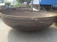 China Hot Pressing Manufacturing Method Conical Cap Head With Customized Pressure Rating for sale
