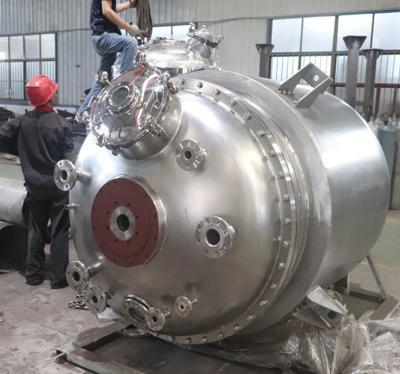 Cina Copertura del pozzo di manovra del reattore a pressione normale di acciaio inossidabile di grado sanitario in vendita