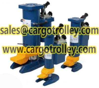 China Lifting up jack with two parts capacity for sale