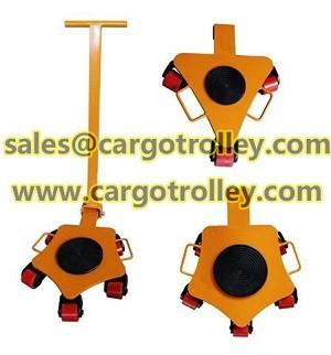 China Provide heavy duty moving skates customization for sale