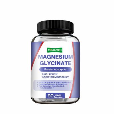 China OEM Magnesium Glycinate Capsules For Support Muscles Energy Production Promote Calmness Relaxation for sale