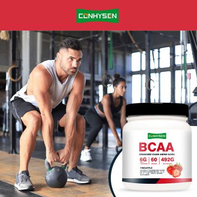 Cina BCAA in polvere Supporto muscolare veloce palestra polvere pre-allenamento per adulti donne uomini in vendita