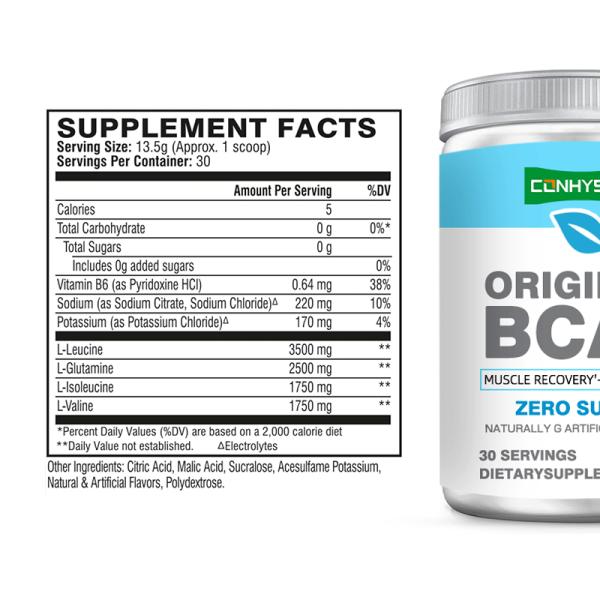 Quality BCAA Powder Candy Flavor For Post Workout Muscle Recovery Vitamin B6 Drink for sale