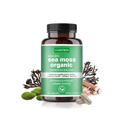 China Custom Label Sea Moss Capsules 92 Vitamins Minerals Helps Support Healthy Aging Skin and Joints for sale
