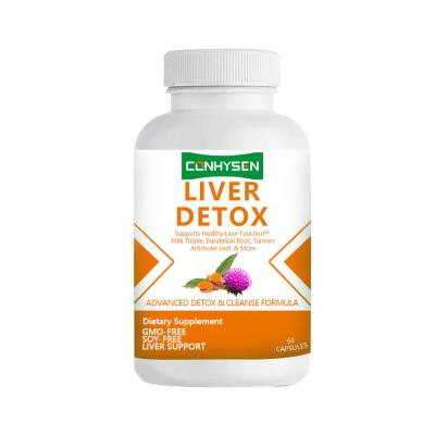 China Liver Detox Capsules Liver Detox Cleanse Supplement For Liver Function Support for sale