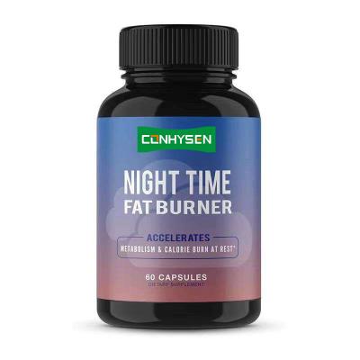 China OEM Night Time Fat Burner Carb Blocker Metabolism Booster Appetite Suppressant for Men and Women Night Time Fat Burner Capsule for sale