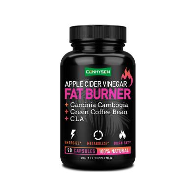 China Apple Cider Vinegar Fat Burner with Garcinia Cambogia Green Coffee Bean Keto Paleo Friendly Appetite Control  Metabolism Support for sale