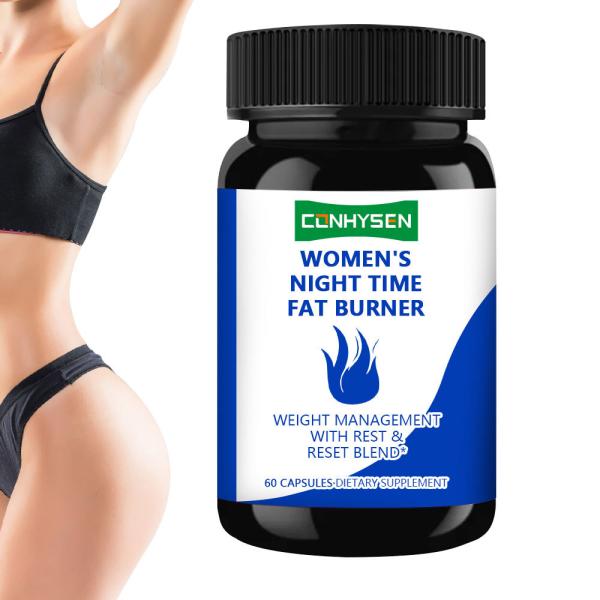Quality Factory Customization Women's Night Time Fat Burner Capsules Helps To Soothe Nervousness For Relaxation for sale