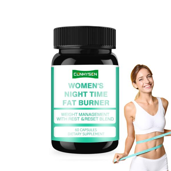 Quality Women's Night Time Fat Burner Capsules Boosts Metabolism Weight Loss Capsules for sale