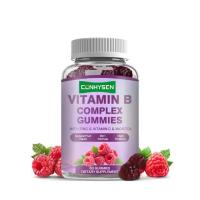 Quality Vitamin B Complex Gummies for Immunity Folate Dietary Supplement Vitamin B12 for sale