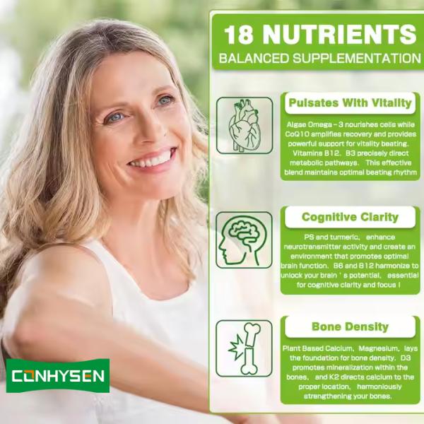 Quality OEM ODM Multivitamin Gummies Calcium Mood Balance & Increase Energy Level for sale